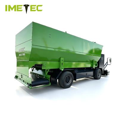 China ODM Silage Dump Wagon Self Propelled Leftover Feed Collector Cow Feeding Equipment for sale