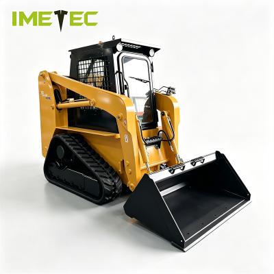 China 850kg Compact Skid Steer Track Loader Machine For Material Handling for sale