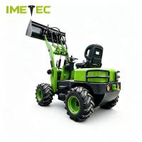 China Compact All Terrain Electric Telescopic Forklift Loader For Feed Transportation And Manure Cleaning for sale