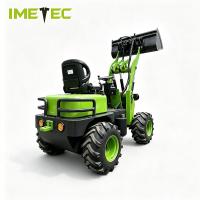 China Compact All Terrain Electric Telescopic Forklift Loader For Feed Transportation And Manure Cleaning for sale
