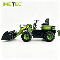 China Rough Terrain Mini Electric Telescopic Forklift Loader 60V 200Ah For Livestock Manure Removal Feeding for sale