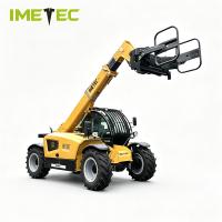China 7400KG Rotating Telescopic Handler Forklift For Farm Quick Attachment Replacement for sale