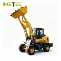 China 37KW 1200kg Compact Articulating Wheel Loader Machine For Construction for sale