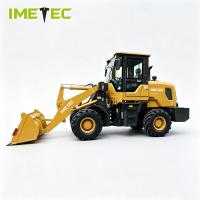 China 37KW 1200kg Compact Articulating Wheel Loader Machine For Construction for sale