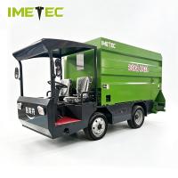 China TMR Livestock Feed Silage Truck Spreader Horizontal Mixer Wagon For Dairy Cattle Farm for sale