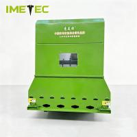 China Customized Four Wheel Electric Feed Spreader TMR Wagon Cart Full Hydraulic for sale