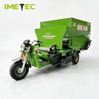 China 72V Feed Spreader Distribution Tricycle Truck Vehicle For Beef Cattle Sheep Farm for sale
