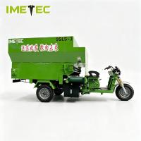 China ODM Electric TMR Horizontal Feed Mixer Wagon Spreader Truck For Cattle for sale