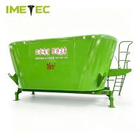 China Commercial Vertical Stationary Forage TMR Feed Mixer For Dairy Beef Farms for sale