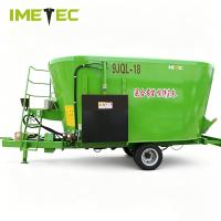 China 2cm-8cm Towed Self Propelled Tmr Feed Wagon Mixer Adjustable for sale