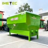 China Heavy Duty Stationary Horizontal Mixer Large Load Capacity Stable Working For TMR Preparation In Cattle Ranches for sale