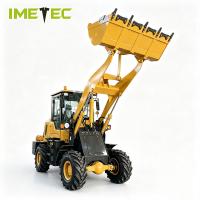 China Mini Front End Wheel Loader 1.5 Ton Multi-purpose Loader For Small Construction Site And Farm Use for sale