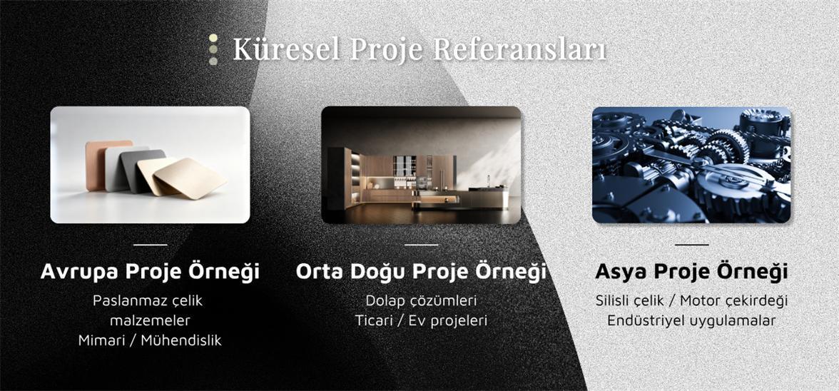 Mellow global proje tedarik deneyimi paslanmaz Ã§elik Ã§Ã¶zÃ¼mleri