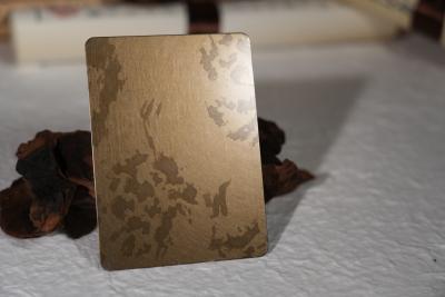China Chinese Ink Wash Style Stainless Steel Colored Plate 304 201 316 for sale