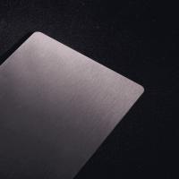 China Satin black titanium matte stainless steel plate 201 304 316 430 for sale