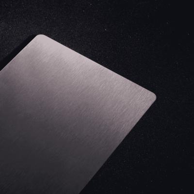 China Satin black titanium matte stainless steel plate 201 304 316 430 for sale