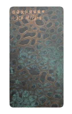 China Hammered Patina Colored Stainless Steel Sheet Etched Custom for sale