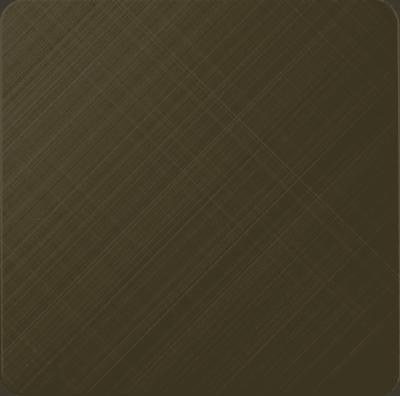 China Cross Grained Bronze 2mm Stainless Steel Plate 430 SS Sheet Oil Plate for sale