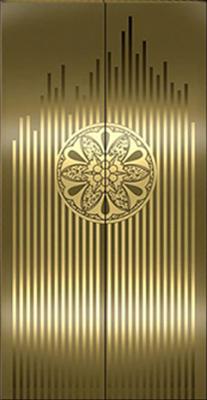 China SS430 Stainless Steel Elevator Door Transom Panel ISO9001 Certificated for sale