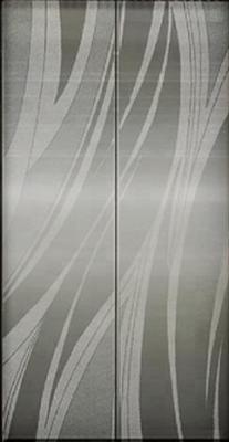 China Embossed 201SS Stainless Steel Lift Elevator Door Panel OEM For Hospitals for sale