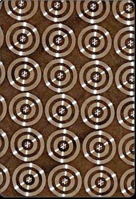 China Laser Etched Circular Decorative Stainless Steel Sheet 316L SS410 For Backsplash for sale