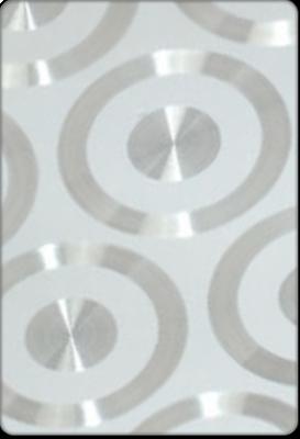 China Lightweight Laser Etched Patterned Stainless Steel Sheet For Kitchen Decoration for sale