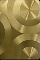 China Polished 304 Stainless Steel SS Color Sheet Metal Gold PVD Coating Antiscratch for sale