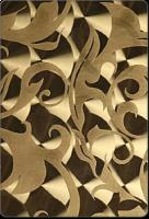 China Golden Swirl 304 Stainless Steel Etching Sheet Decoration Panel Plate Scratch Proof for sale