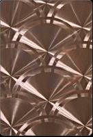 China Colored Irregular Laser Stainless Steel Etching Sheet Decorative For Residential for sale