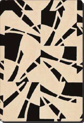 China Etched Laser Cutting SS Sheet Geometric Fragmented Decorative Stainless Steel Panels for sale