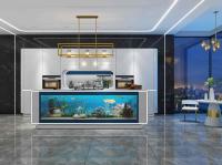 China Food Grade 304 Stainless Steel Kitchen Island Aquarium Cupboards for sale