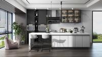 China Farmhouse Domestic Stainless Steel Kitchen Storage Cabinets Units OEM for sale
