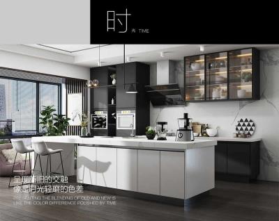 China Recyclable Metal Stainless Steel Kitchen Sink Cabinets Unit Integrated for sale