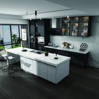 China 410 Stainless Steel Modular Kitchen Benchtops For Island Countertop for sale