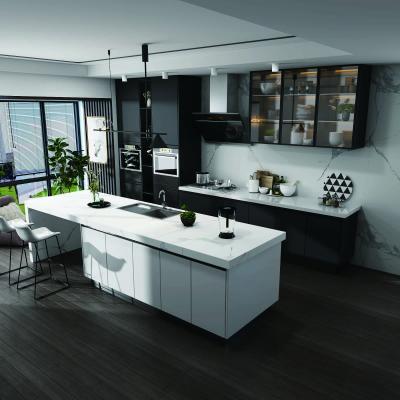 China 410 Stainless Steel Modular Kitchen Benchtops For Island Countertop for sale