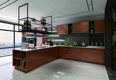 China 304SUS Stainless Steel Worktops Modern Kitchen Island Cabinet ODM for sale