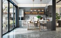 China OEM Commercial 316SS Stainless Steel Kitchen Island Cabinets Modular for sale