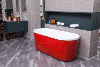 China Modern Mirrored Bathroom 316 Stainless Steel Vanity Cabinet Copper Basin Cabinet for sale