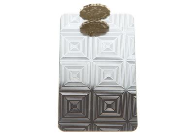 China Kitchen SS Plate 304 201 Stainless Steel Embossed Plate Anti Slip for sale
