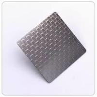 China Anti Corrosion SS430 Embossed Stainless Steel Plate ASTM Standard For Architectural for sale