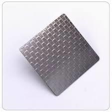 China Anti Corrosion SS430 Embossed Stainless Steel Plate ASTM Standard For Architectural for sale