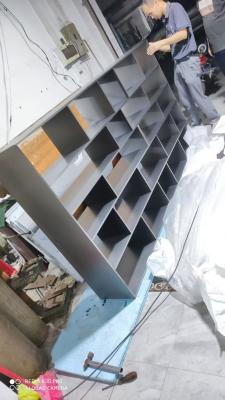 China Industrial Multi Grid 201SS Stainless Steel Display Rack Bookshelf Storage for sale