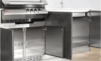 China Sustainable Outdoor Modular Kitchen Units Grill Sink Cupboards Antirust for sale
