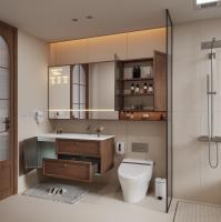 China Waterproof Stainless Steel Bathroom Panels Easy To Clean ASTM Standard Corrosion Resistant Durable And For Institutional for sale