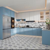 China Width 1219 1500 Mm Stainless Steel Kitchen Cabinet Designed for High Corrosion Resistance Long Lasting and Easy to Clean for sale