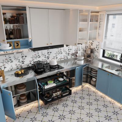 China Width 1219 1500 Mm Stainless Steel Kitchen Cabinet Designed for High Corrosion Resistance Long Lasting and Easy to Clean for sale
