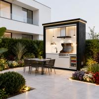 China Rustproof Stainless Steel FAS Outdoor Kitchen with Modular Design and Integrated Cooking Functions– Standard Version for sale