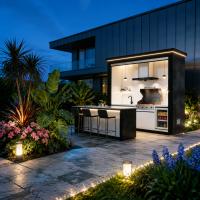 China Rustproof Stainless Steel FAS Outdoor Kitchen with Modular Design and Integrated Cooking Functions– Standard Version for sale