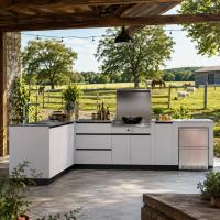 China 304 Stainless Steel Modular Outdoor Kitchen with Weather Resistance for sale