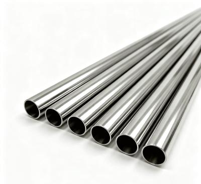 China 316 Stainless Steel Round Seamless Piping Tube Polished OEM for sale